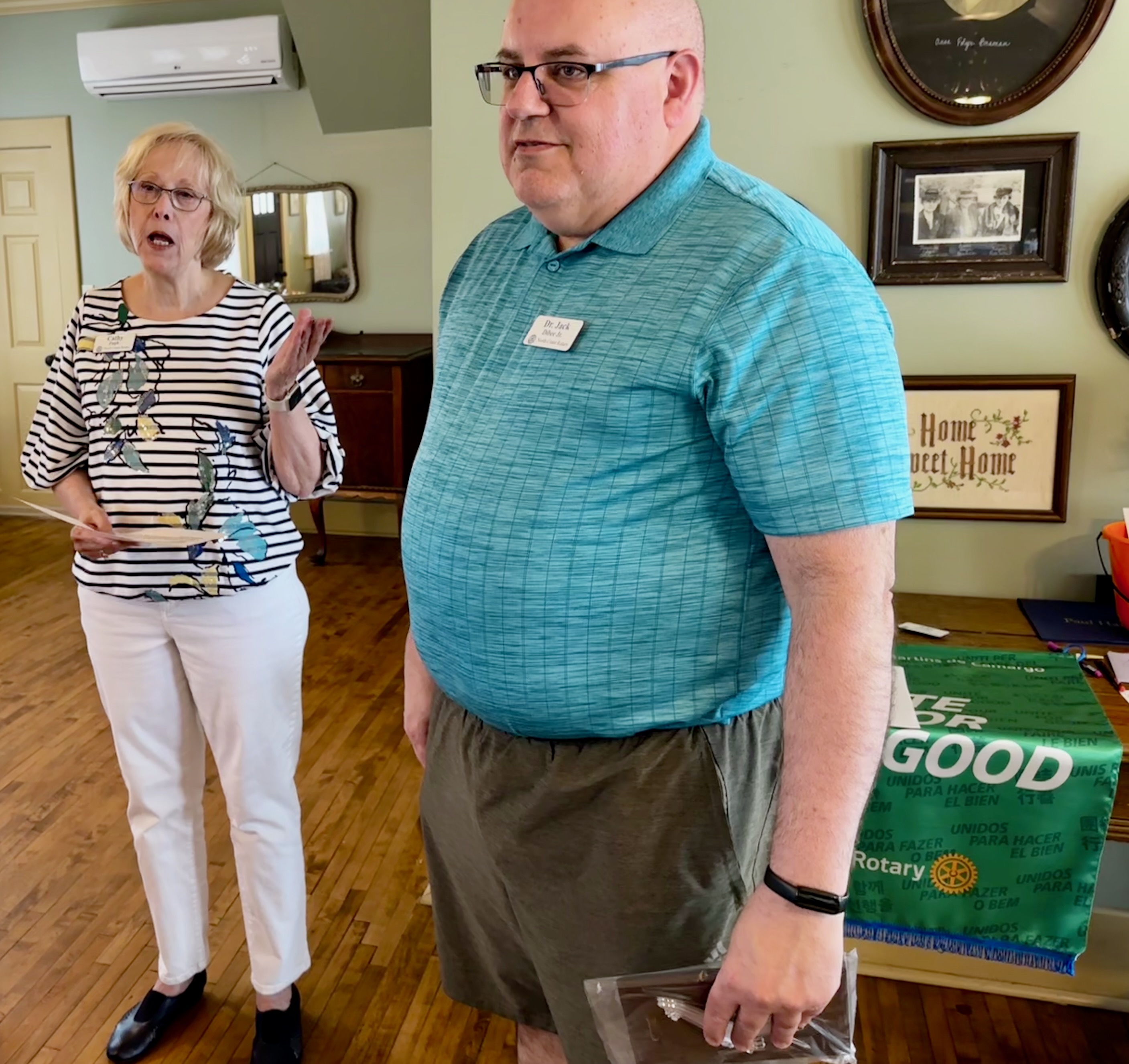 Celebrating Awards at North Coast Rotary Installation Dinner | North ...